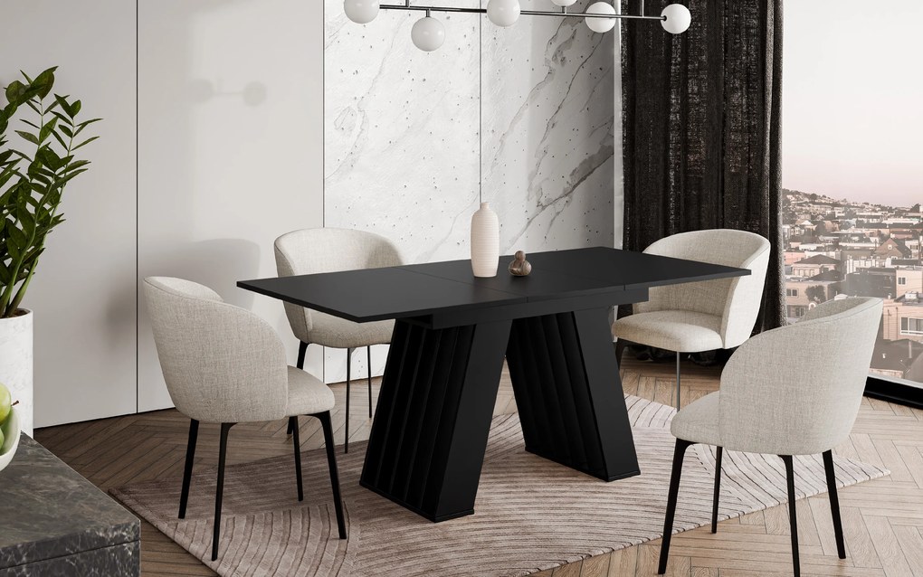 Prospero Rozkládací jídelní stůl BEJA Kombinace barev: Beja table black new