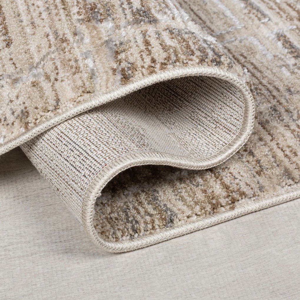 Flair Rugs, Kusový koberec Evelyn Matilda Natural, 120x170, béžová, ložnice