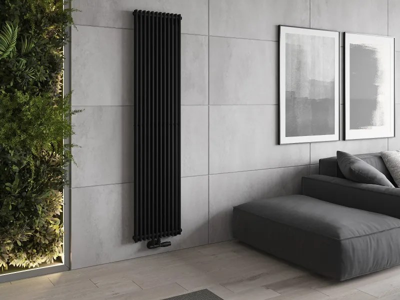 Mexen Kansas, topné těleso 1800 x 420 mm, 975 W, černá, W204-1200-420-00-70