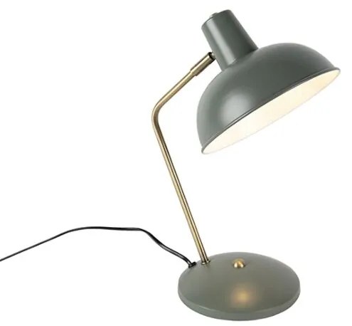 Stolní zelená retro lampa Milton Green