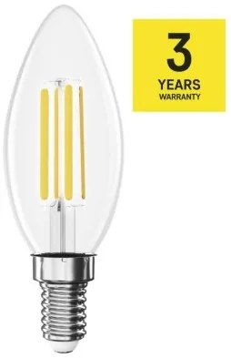 Emos lighting LED žárovka Filament svíčka / E14 / 5,9 W (60 W) / 806 lm / teplá bílá 1525731250