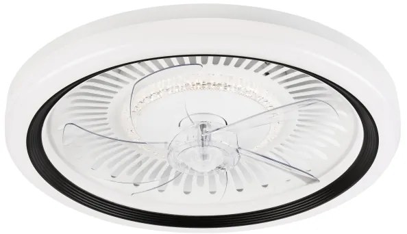 LED Stropní svítidlo s ventilátorem GEMMA LED/37W/230V bílá + DO