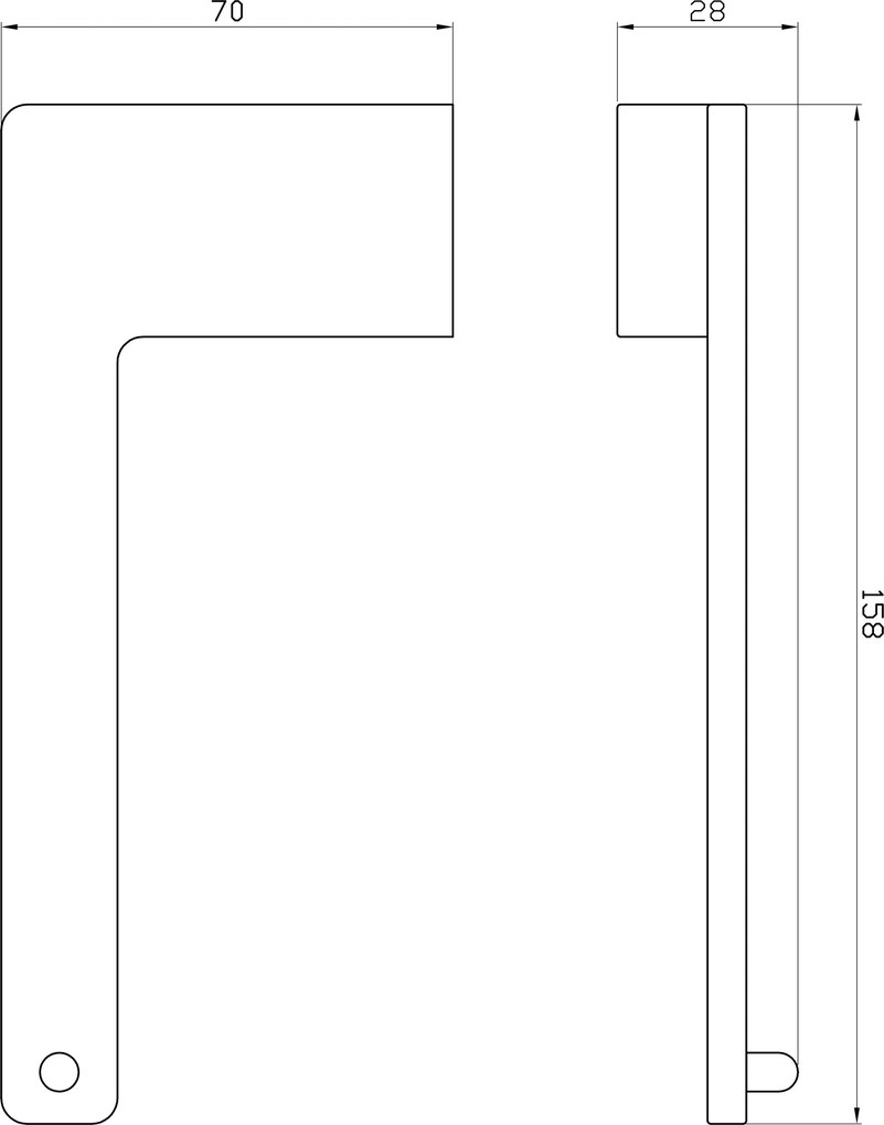 Slezák - RAV Držák toaletního papíru bez krytu NIL - , Růžové zlato lesk