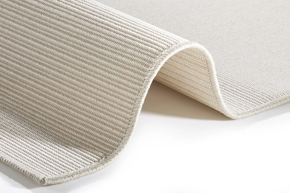 BT Carpet, Běhoun Nature 103531 Cream White – na ven i na doma, 80x250, bílá, chodba / předsíň