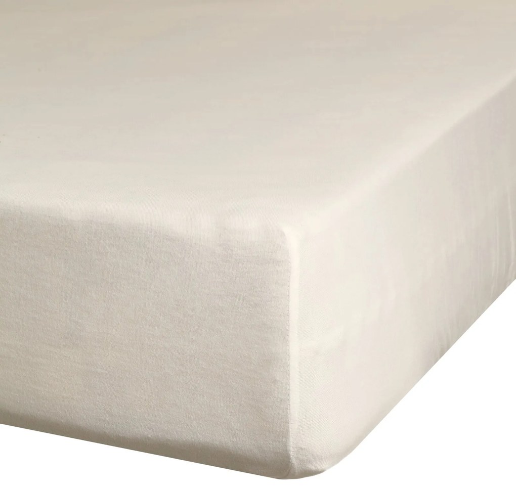 JERSEY PROSTĚRADLO 200X220 CM, VÝŠKA 30 CM BÉŽOVÉ