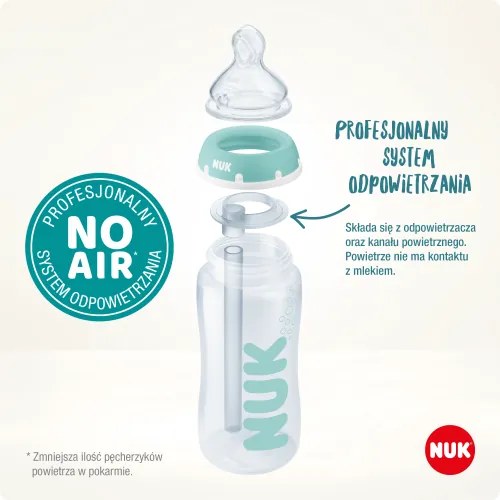 Kojenecká láhev NUK FC Anti-colic s kontrolou teploty 300 ml UNI