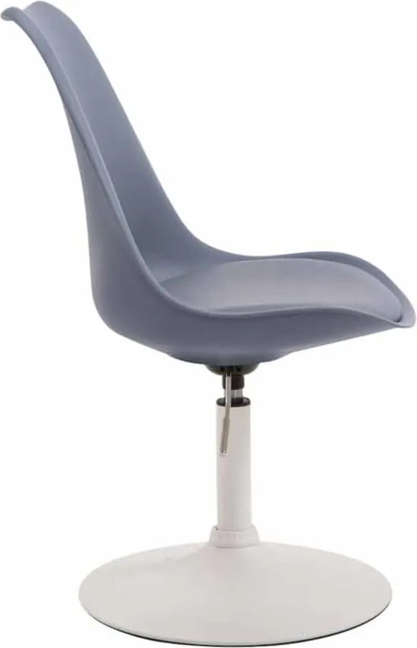Sada 4 jídelních židlí Maverick W plast – šedá