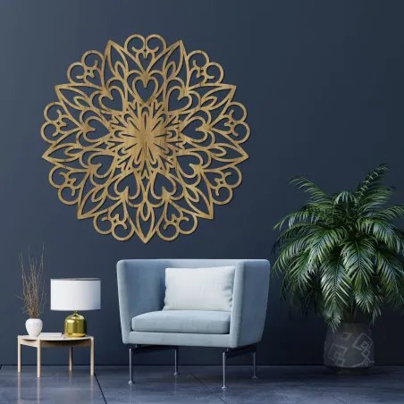 Dřevěná dekorace na zeď - Moderní design | SENTOP HDF0256