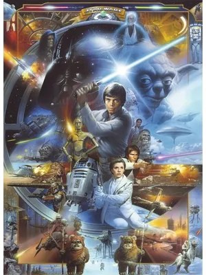 Fototapeta Star Wars Luke 184 x 254 cm, 4 díly