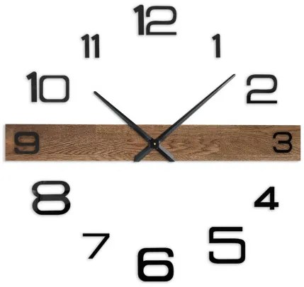 Dřevěné nástěnné hodiny s minimalistickým designem pro interiér | SENTOP MAS023-3073