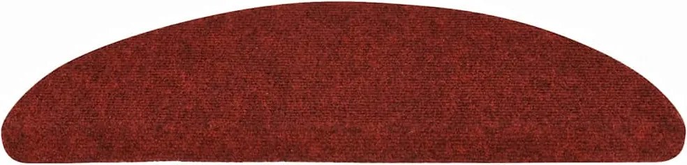 Samolepicí podložky na schody 30 ks Červená 56x17x3 cm 3365914