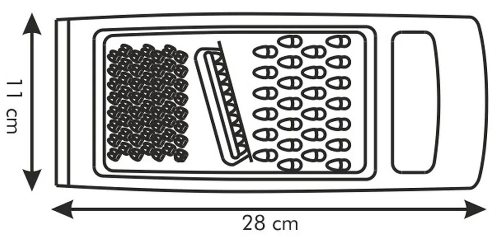 Struhadlo ploché HANDY, kombinované