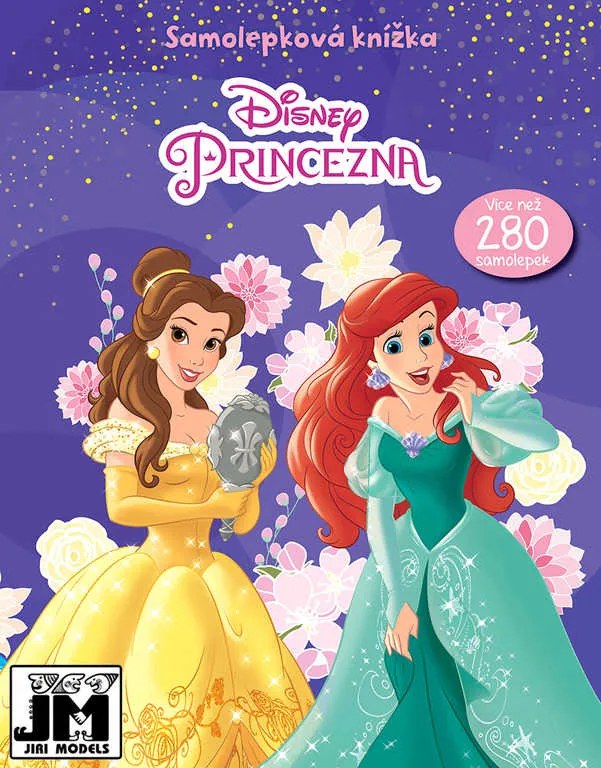 JIRI MODELS Knížka samolepková Disney Princezny 1