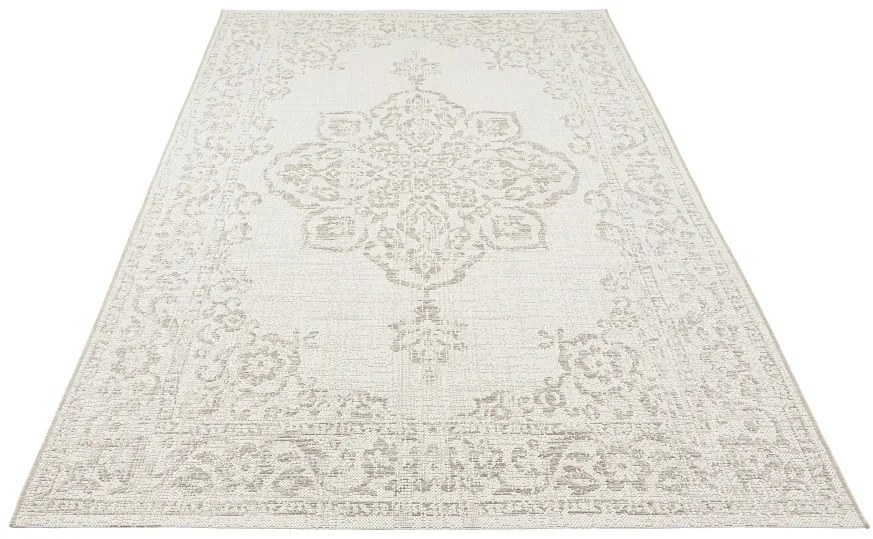 Hanse Home, Kusový koberec Beach 103854 Cream/Beige – na ven i na doma, 80x150, bílá, chodba / předsíň