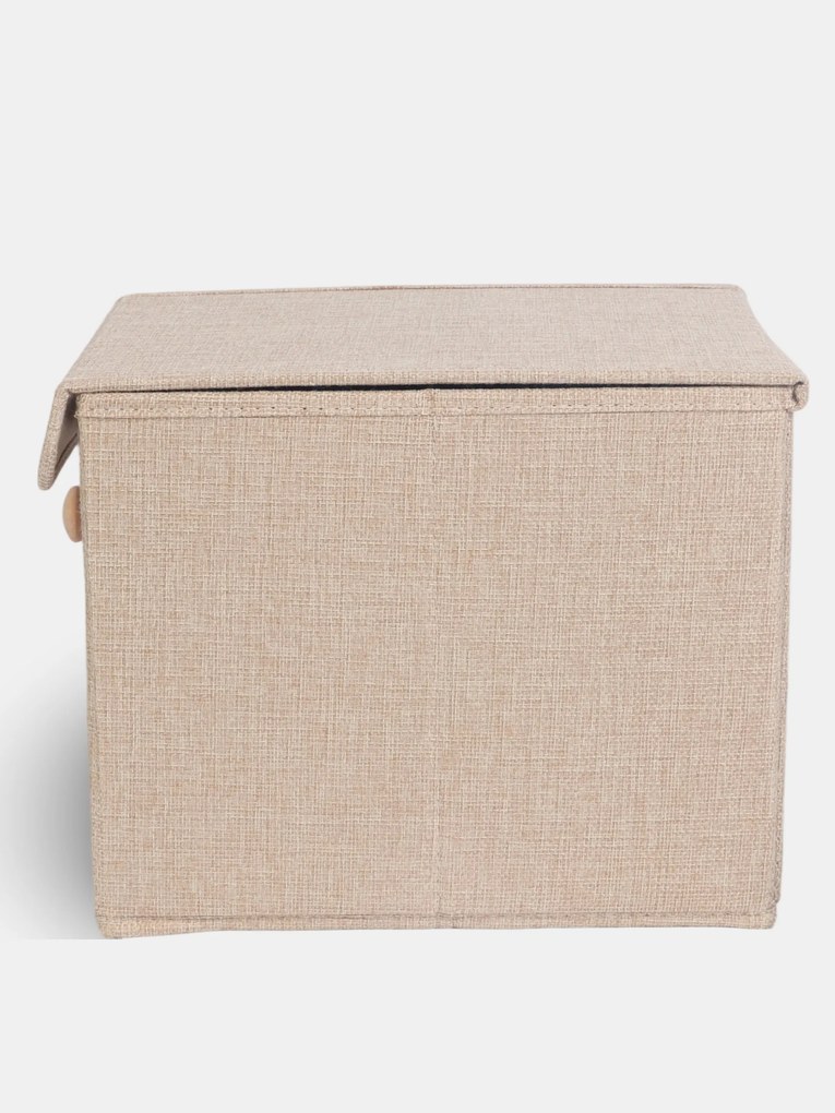 Sinsay - Úložný box s víkem a úchytkou - béžová
