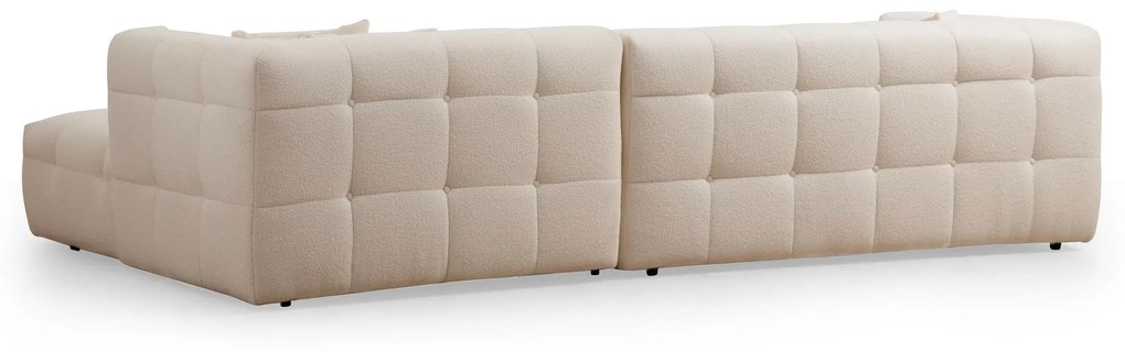 Atelier del Sofa Rohová sedací souprava Cady 3 Seater Right - Beige, Béžová