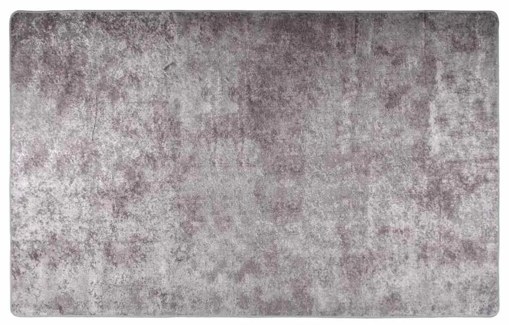 Koberec pratelný 160 x 230 cm šedý 337961