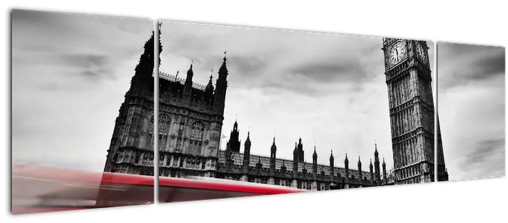 Obraz - Londýnské Houses of Parliament (170x50 cm)