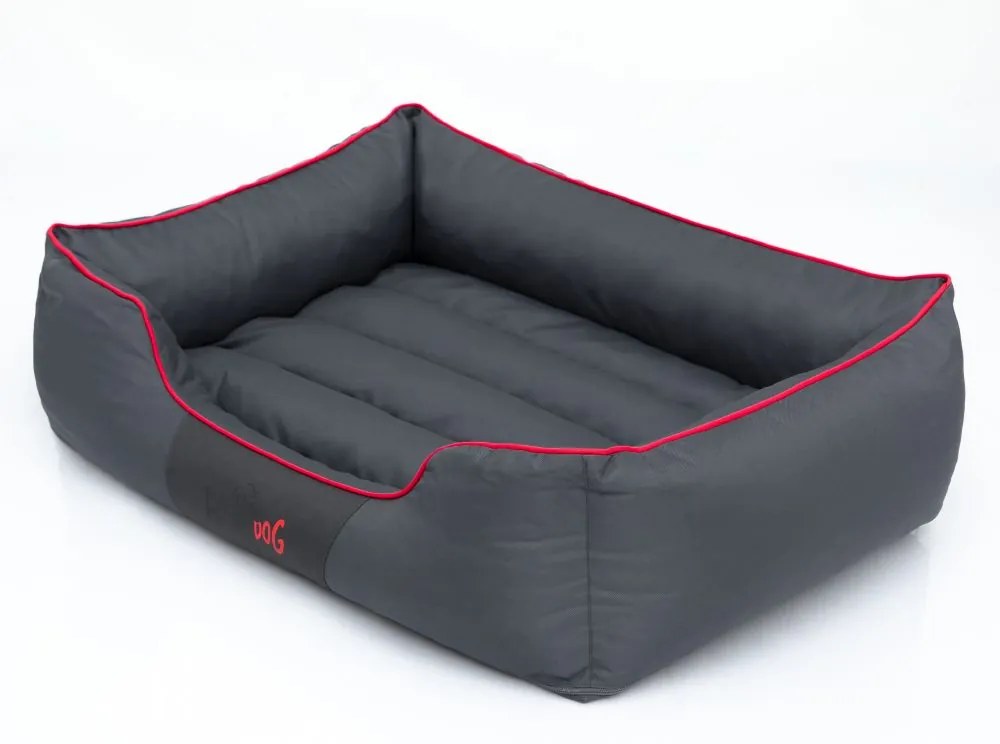 HobbyDog Pelíšek pro psa Comfort - šedý VELIKOST: XXL 110 x 90 cm (85 x 60 cm)