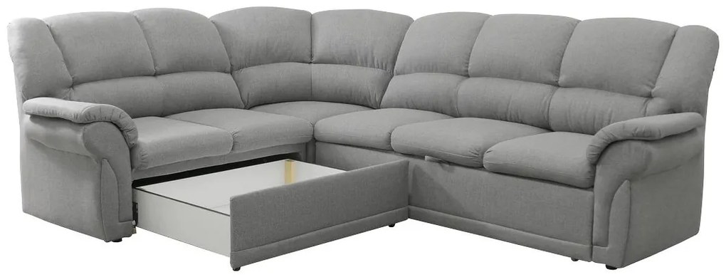 Casarredo - Komfort nábytek Rohová sedací souprava LANZAROTE, rozkládací s úložným prostorem, výběr barev | potah: inari 100,Umístění rohu: roh na levé straně
