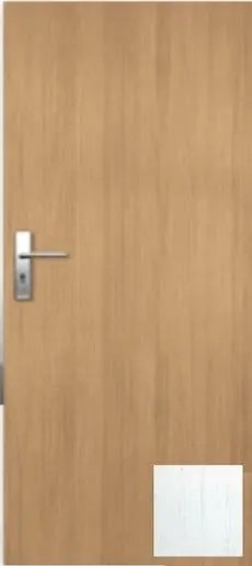 DRE Entry vchodové dveře pravé 80 cm borovice bílá ENTRYBB80P