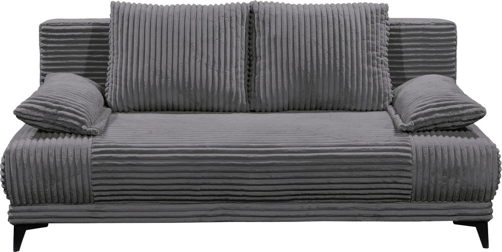 XXXLutz ROZKLÁDACÍ POHOVKA, textil, antracitová MID.YOU - Rozkládací pohovky - 002220023905