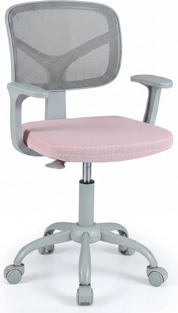Costway Ergonomická dětská psací židle s nastavitelnou výškou a samosvornými