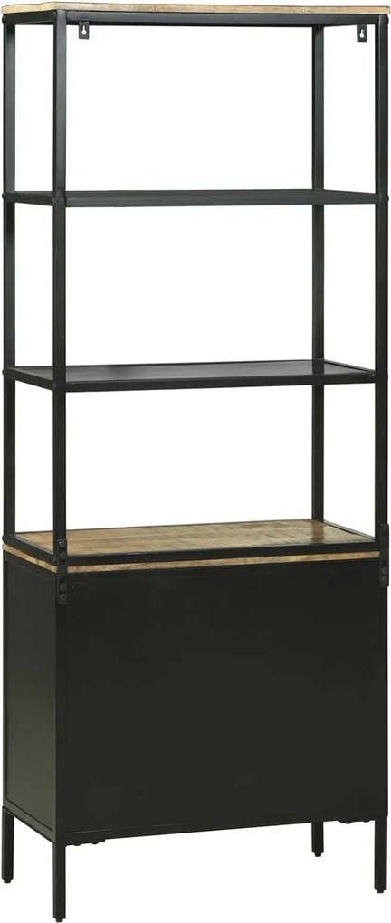 Vysoký bufet Hnědá 70 x 35 x 180 cm Masivní mangové dřevo 3310125