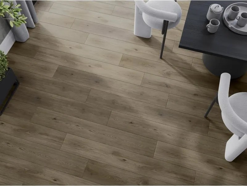 Mexen Perry vinylové panely 1227 x 187 mm LVT Dryback 2,5 mm, podložka PVC, 4 V-Fuga, Dub - F1321-1227-187-255-4V1-01