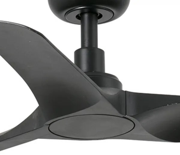 FARO 33825WT - Stropní ventilátor HEY S černá pr. 90 cm WT + dálkové ovládání