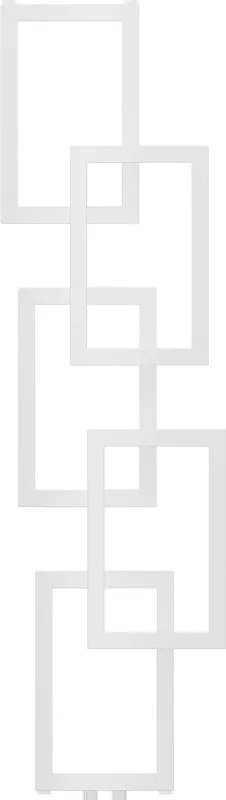 Mexen Grid, dekorativní koupelnový radiátor 1360 x 390 mm, 349 W, bílá, W215-1360-390-00-20
