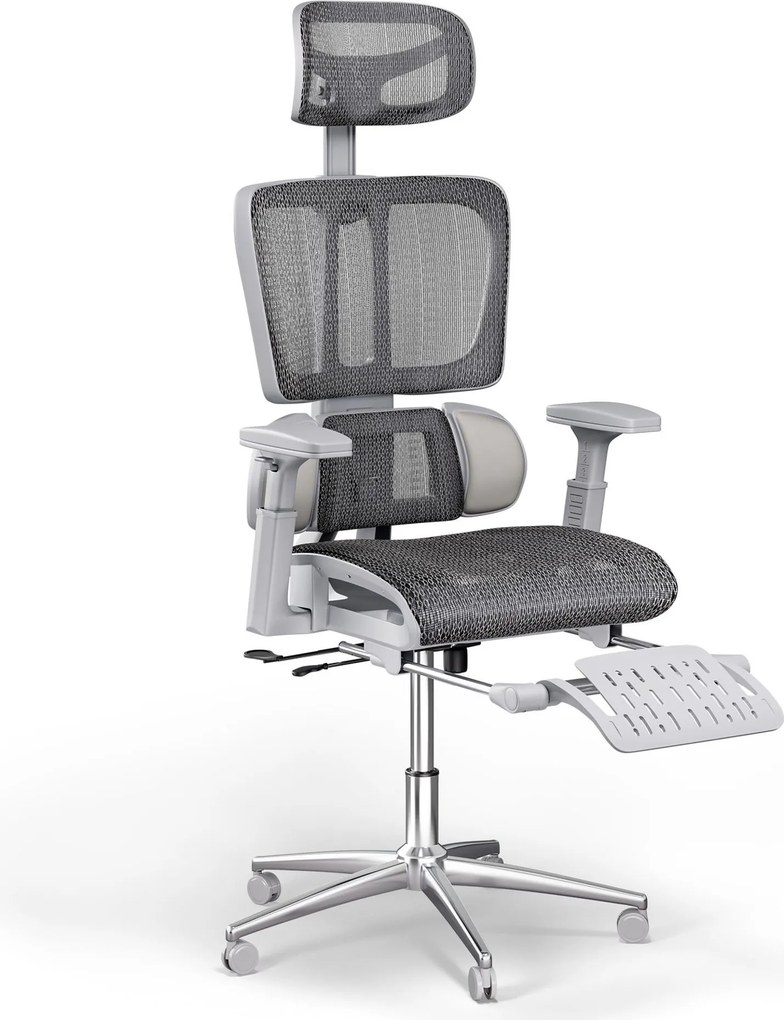 Ergonomické křeslo Romalo šedý