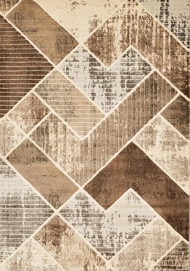 JUTEX Kusový koberec ARTE 15100 C10 krémový BARVA: Krémová, ROZMĚR: 200x290 cm