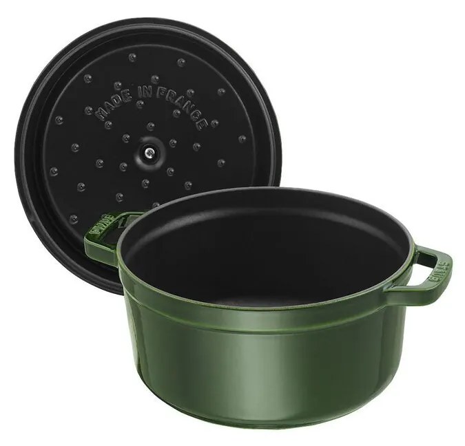 Staub Cocotte hrnec kulatý 20 cm/2,2 l bazalková, 1102085