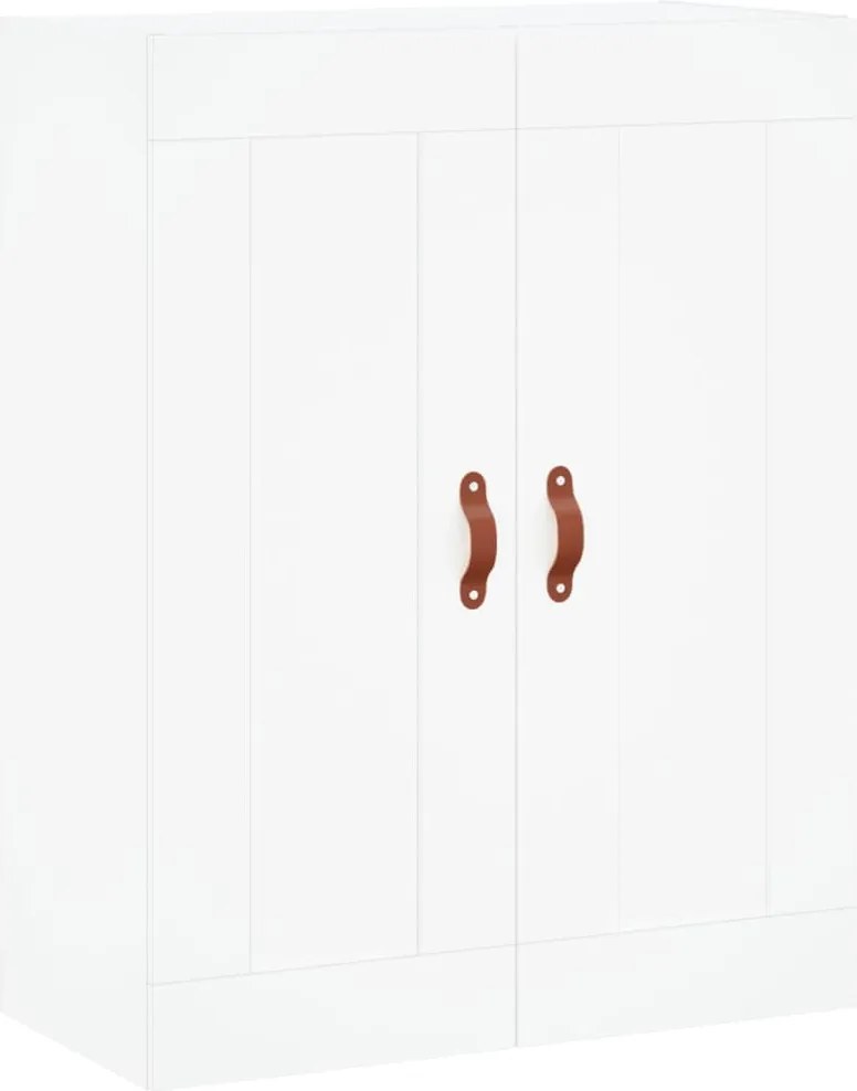 Skříň highboard bílá 69,5 x 34 x 180 cm kompozitní dřevo 3199913