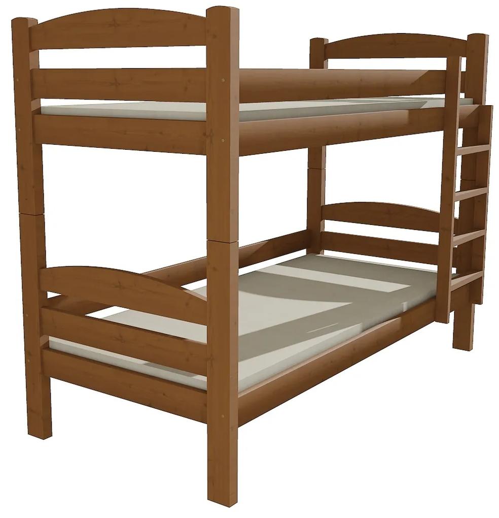 Dřevěná postel PP015 90x200cm - DUB