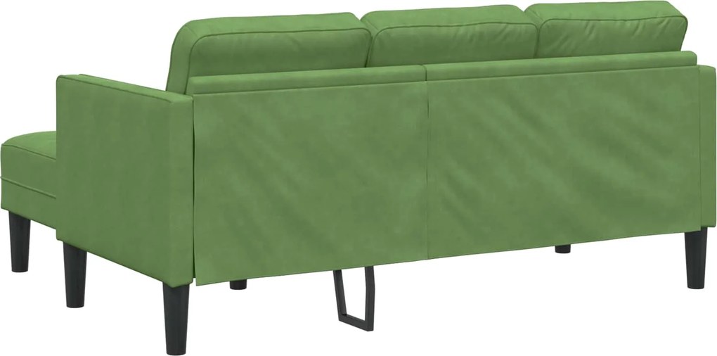 Set pohovek 2 ks Světlá zelená Polyester 3329267