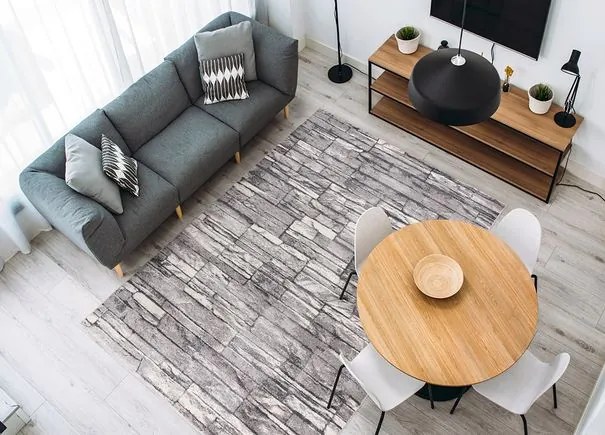 Breno Kusový koberec TRENDY 404 silver, 120x170 cm, Šedá/Vícebarevné