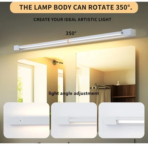 Brilagi-LED Koupelnové osvětlení zrcadla AQUA LINE LED/36W/230V 120 cm IP44 bílá