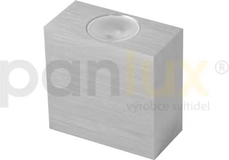 Dekorativní LED svítidlo Panlux V1/NBT stříbrná 3W teplá bílá 3000K
