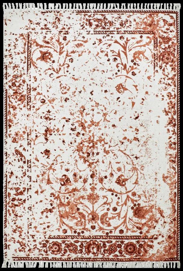 Hans Home | Ručně tkaný kusový koberec Stockholm 340 MAROON, červená