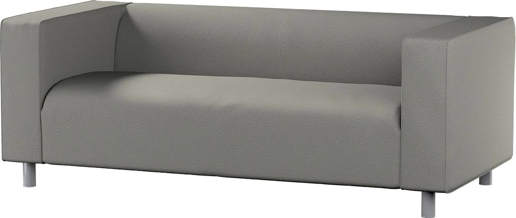 Potah na pohovku IKEA Klippan 2-místná barva šedá látka pletený vzor