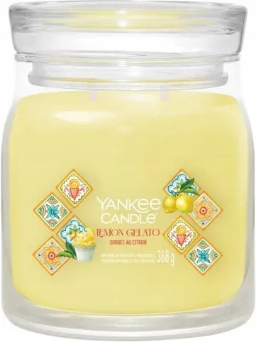 Střední svíčka Signature Lemon Gelato Yankee Candle