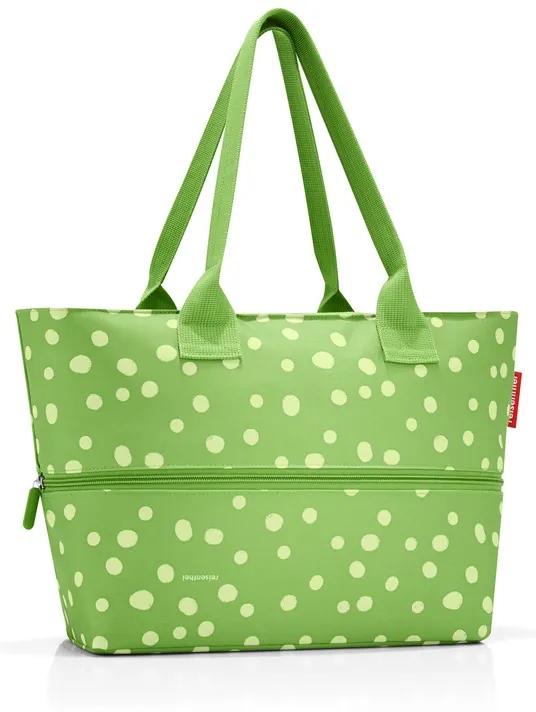 Nákupní taška SHOPPER Reisenthel - zelená s puntíky