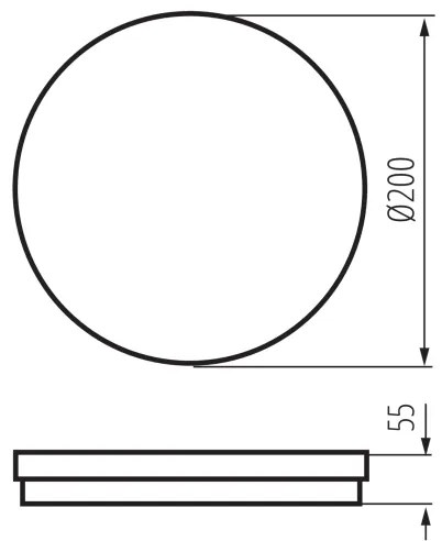 Kanlux 38381 - LED Venkovní svítidlo BENO ECO LED/12W/230V 3000/4000/6500K IP65