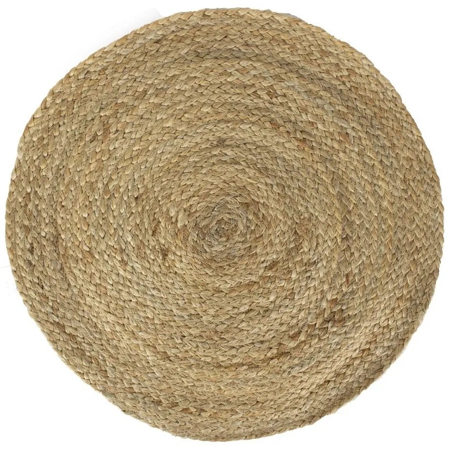 Kulaté jutové prostírání - Ø 43*0,2cm