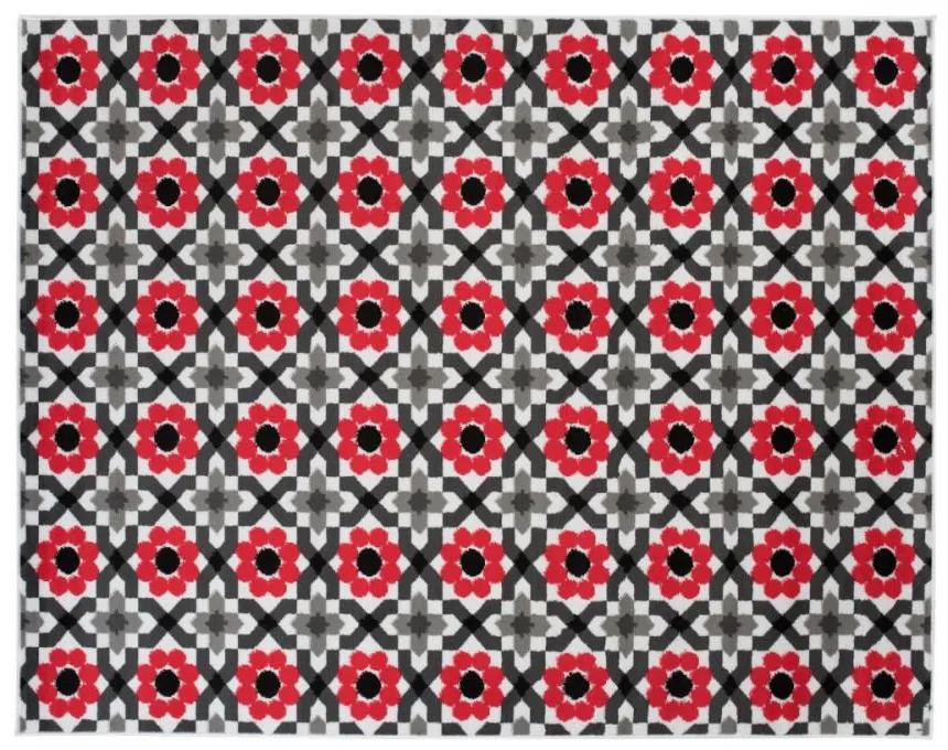 Kusový koberec PP Maya červený 140x200cm