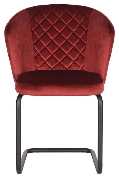 LABEL51 jídelní židle FLOW červená Color: Red UK-30.251