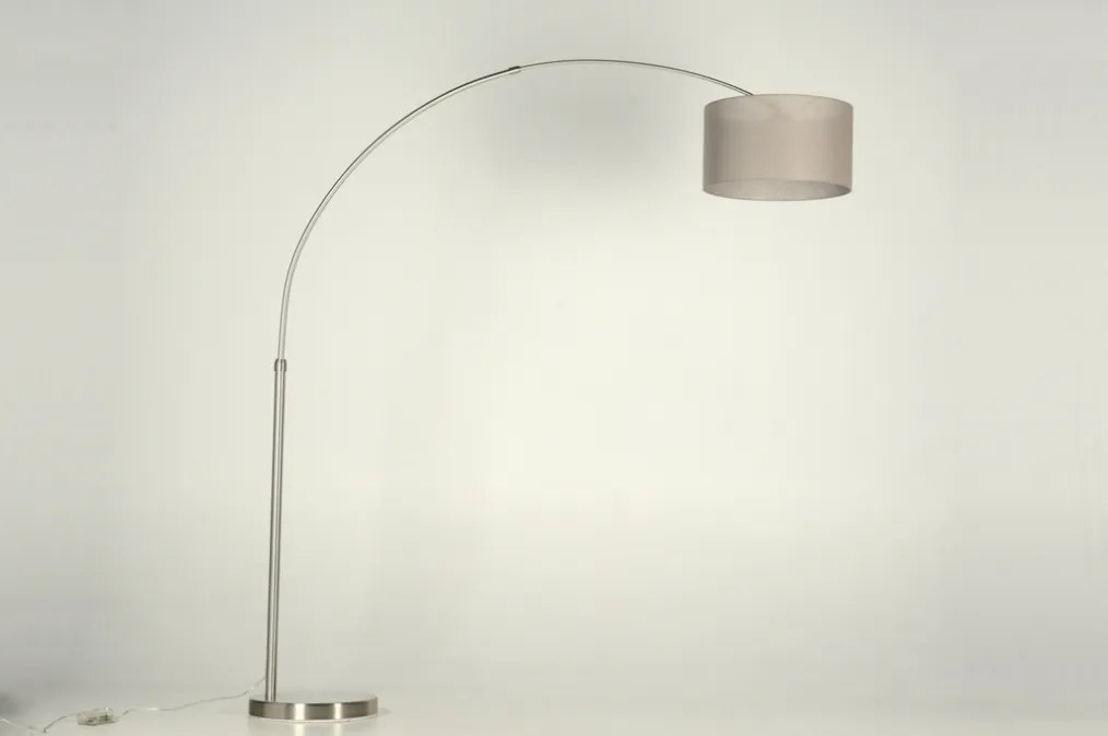 Stojací designová oblouková lampa Yasminebow