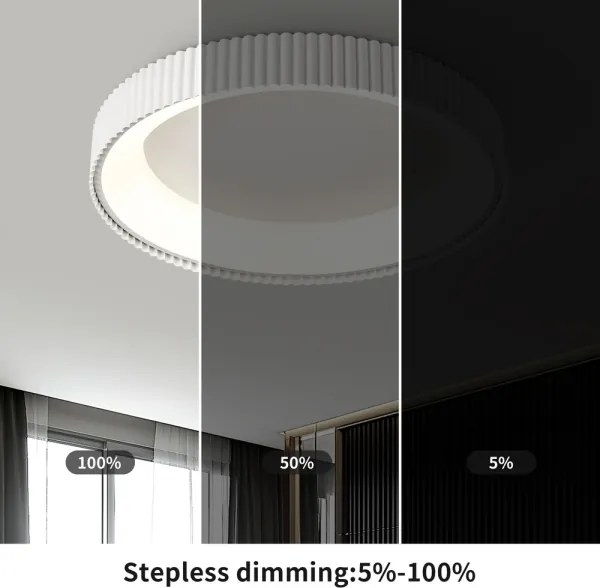 BRILAGI - LED Stmívat. stropní svít. FALCON MODERN LED/54W/230V 60 cm bílá + DO